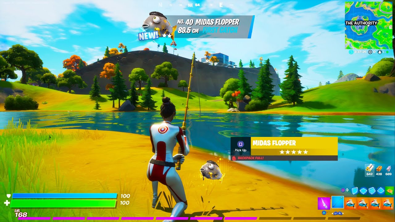 HOW TO FIND MIDAS & VENDETTA FLOPPER FISH in FORTNITE UPDATE! - YouTube