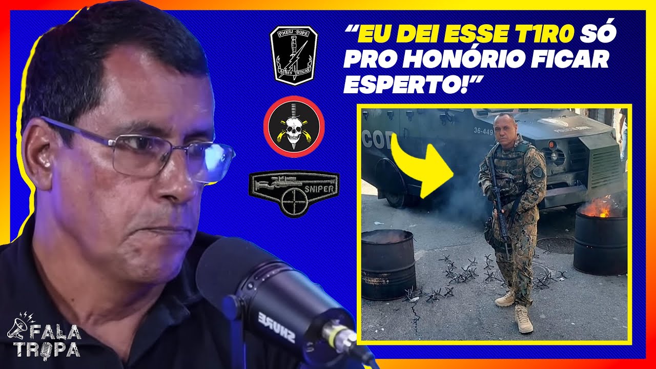 O DIA QUE ROCCA, O MELHOR SNIPER DO BOPE DEU UM SUSTO NO SGT HONÓRIO, O ...