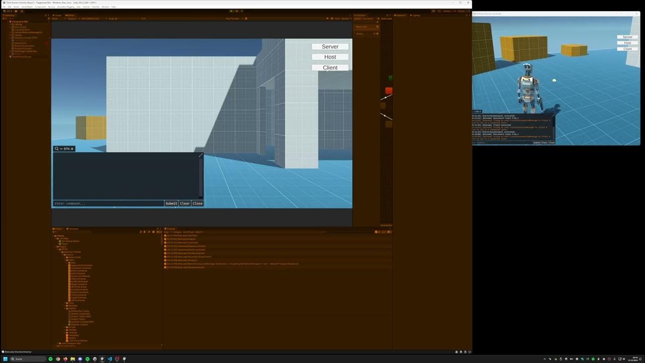 Sync Animation Rigging / Multi-Aim Constraint in Network (Unity) - YouTube