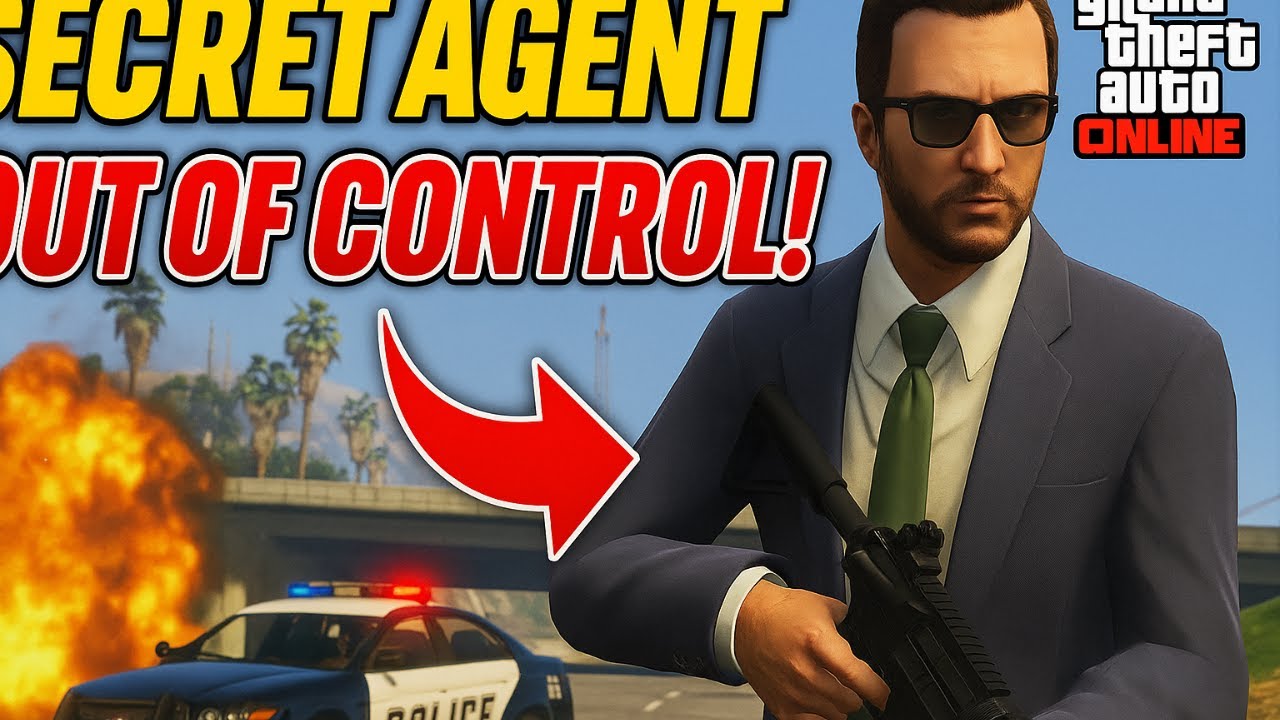 SECRET AGENT CHAOS?! ULP Intel Heist Gets OUT OF CONTROL in GTA 5 ...