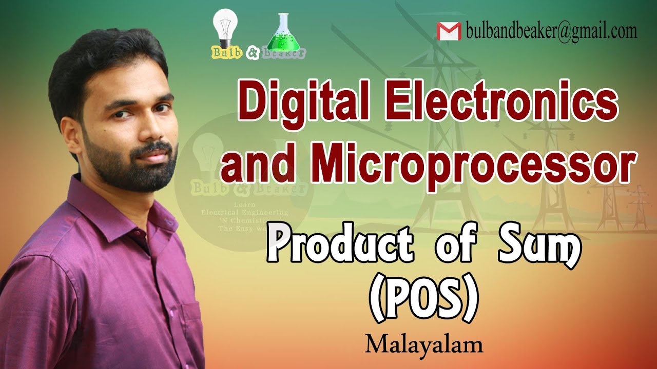 Product of Sum | Digital Electronics and Microprocessor | Malayalam ...