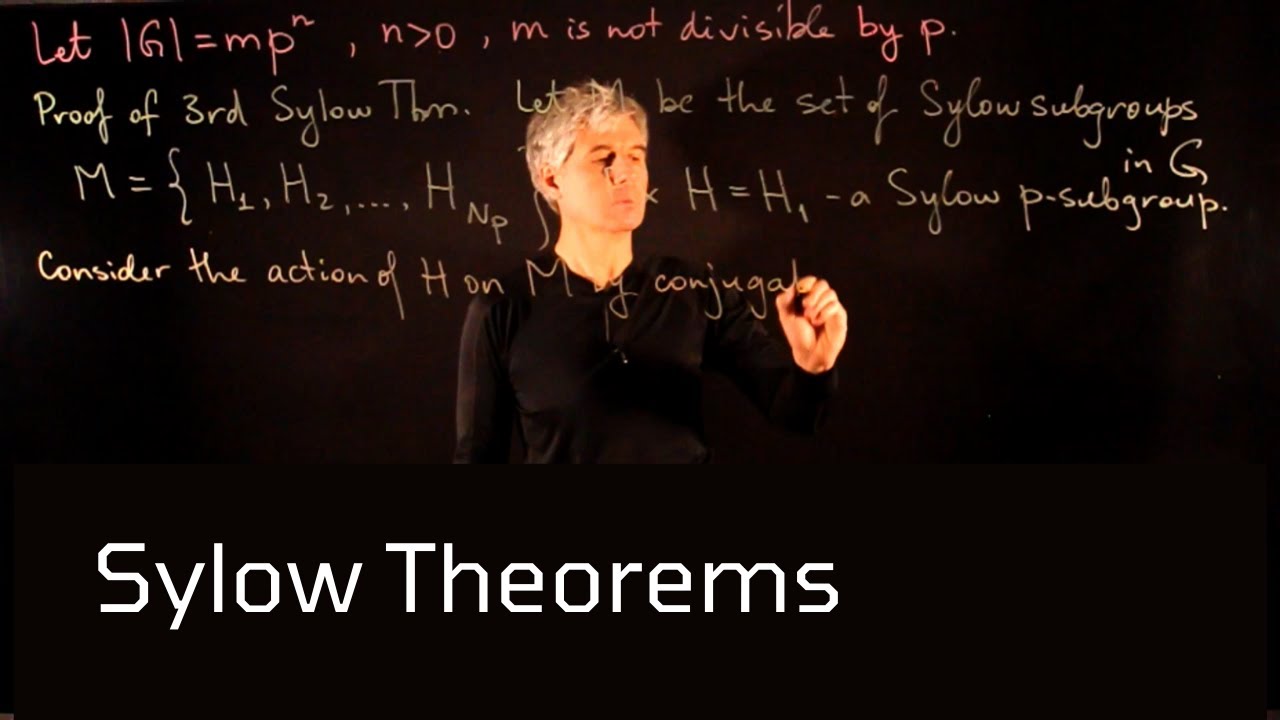 Lecture 2. Sylow Theorems - YouTube