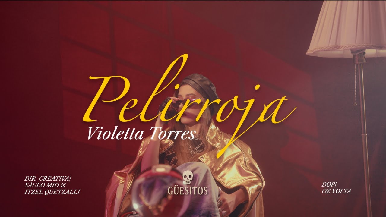 Violetta Torres - Pelirroja (Video Oficial) - YouTube