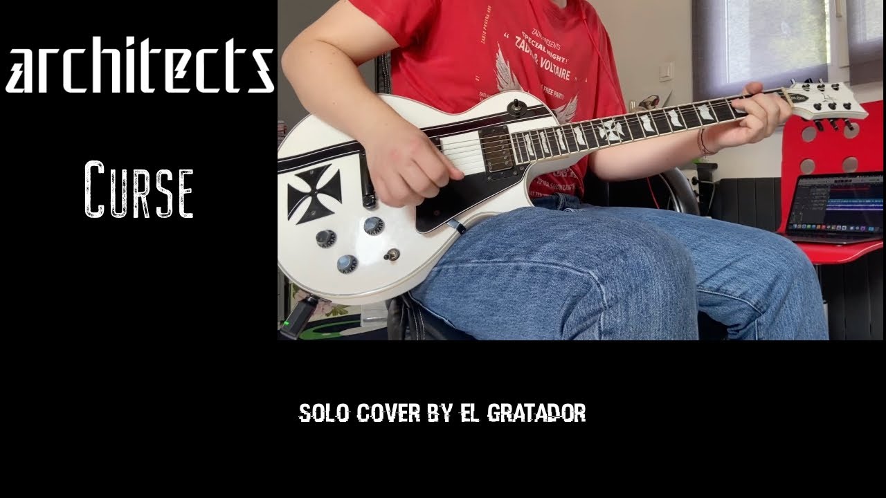 Architects - Curse (Guitar Solo Cover) - YouTube