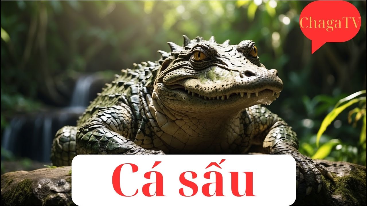 Dạy bé học | Bé tìm hiểu về con cá sấu - YouTube