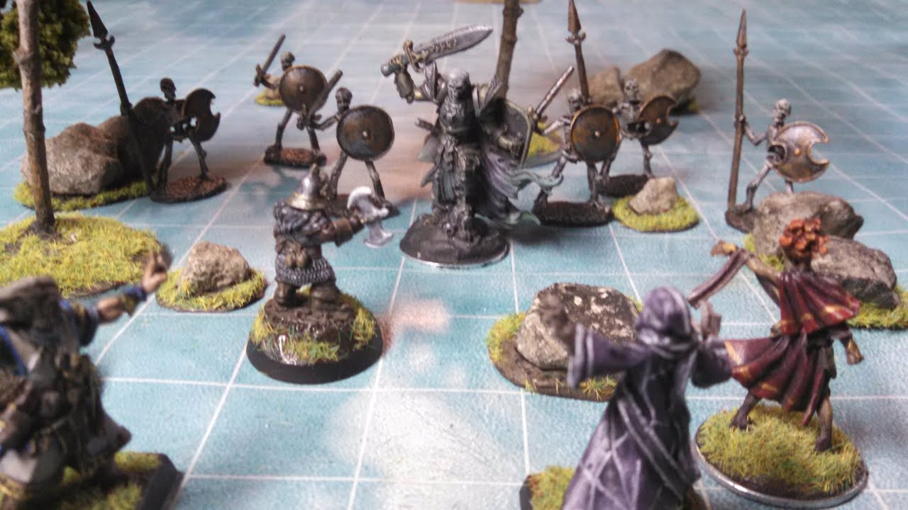 MiniGrinder Paints Reaper's Arrius, Skeletal Warrior LIVE! - YouTube