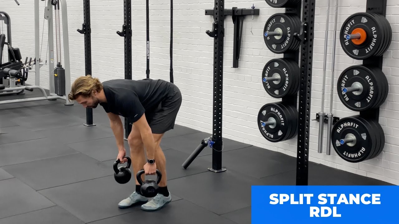 Split Stance RDL - YouTube