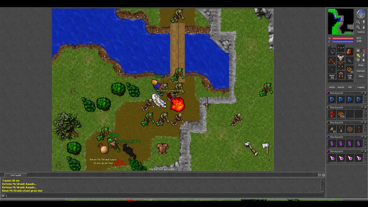 [Tibia 7.6] Mass PK with team - YouTube