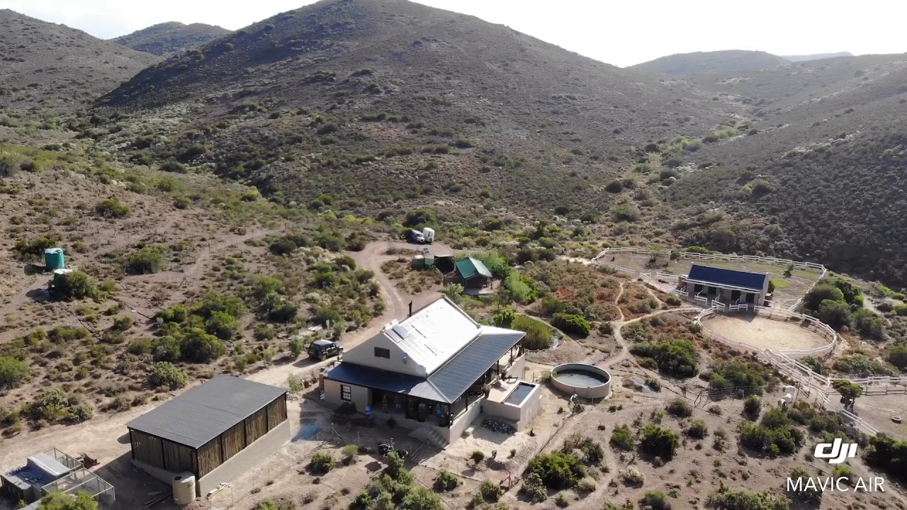 Karoo Farm Aerial View - YouTube