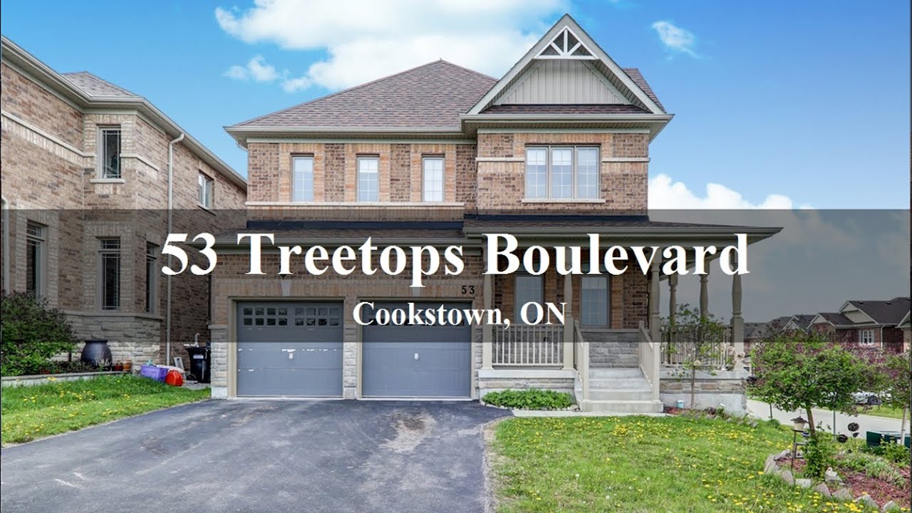 53 Treetops Blvd, Cookstown ON - YouTube