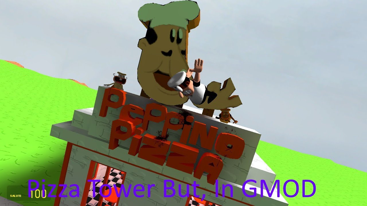 Pizza Tower But, There In GMOD - YouTube