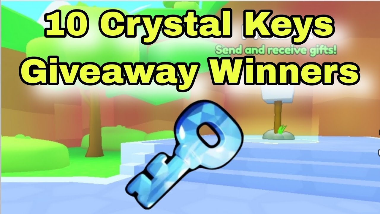 10 Crystal Keys Giveaway Winners! - YouTube