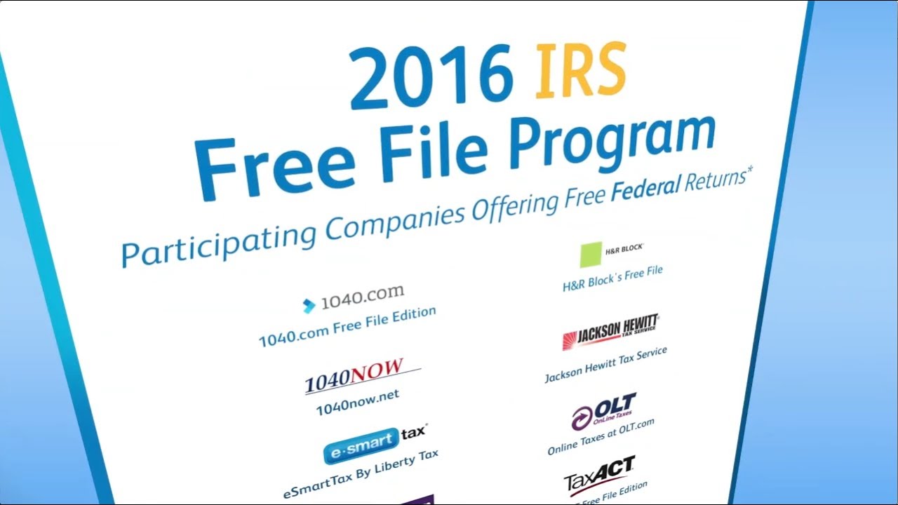 The Free File Program - YouTube