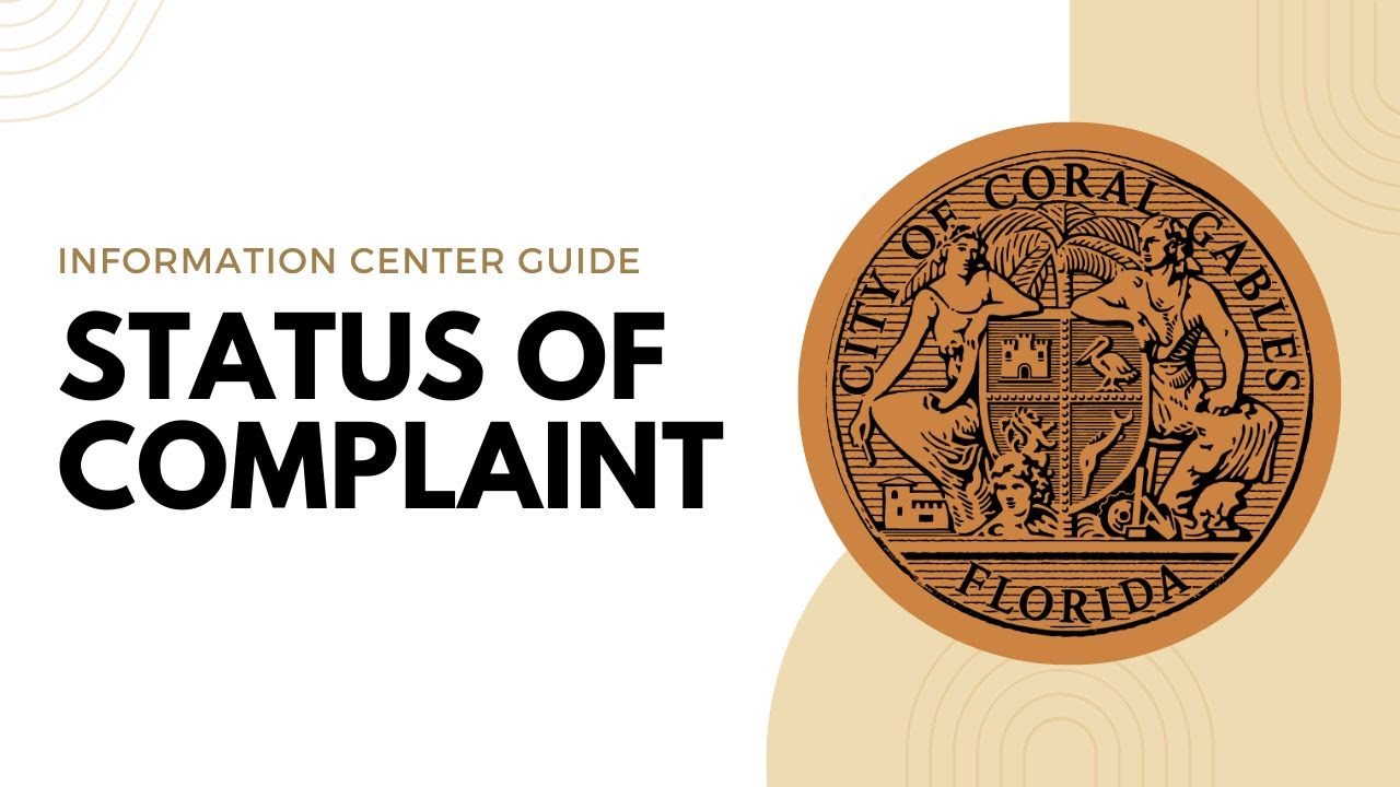 How to check status of complaint - YouTube