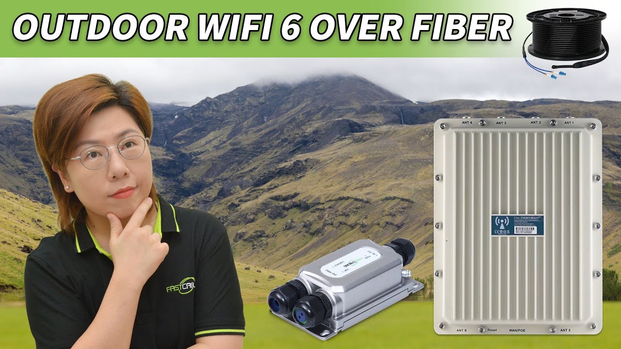 Using Outdoor Fiber Media Converters for Long-Distance WiFi 6 ...