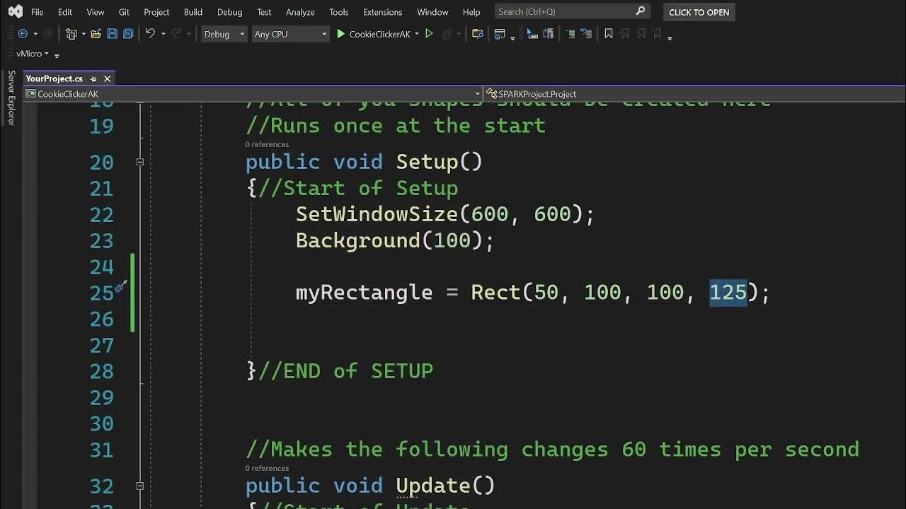 Draw Rectangle (C#) - YouTube