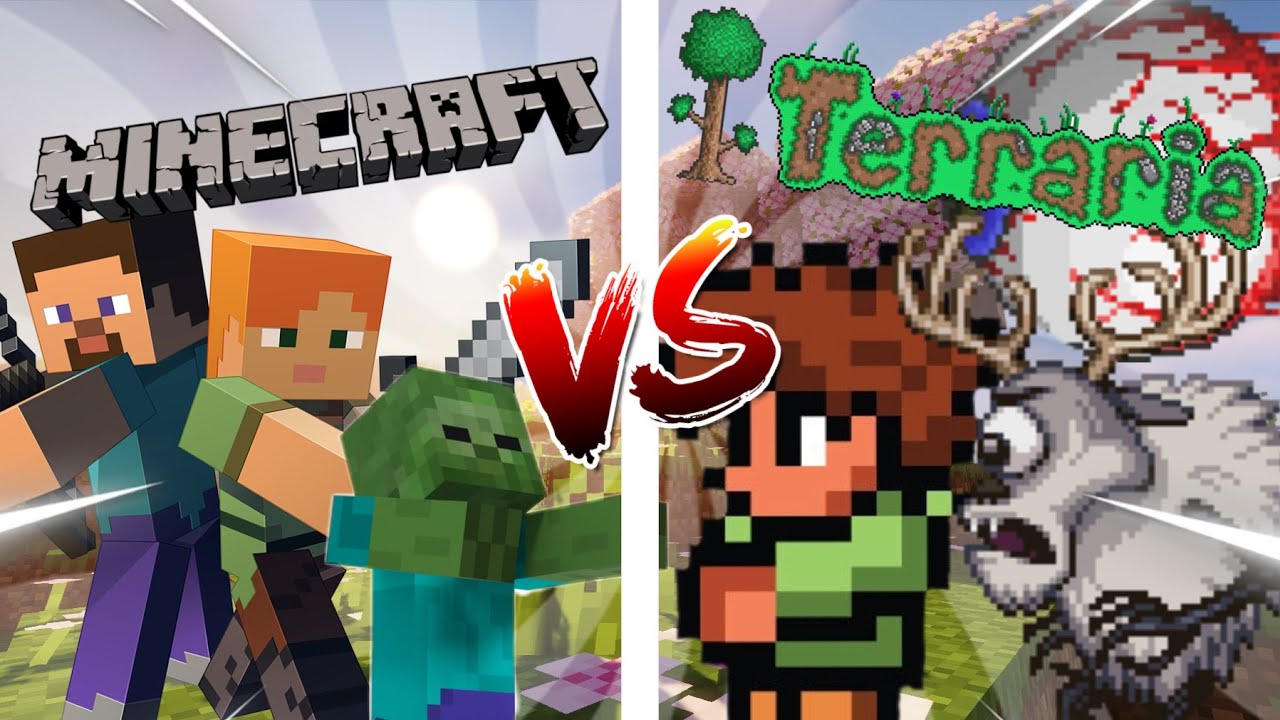 Minecraft VS Terraria: Which is better? - YouTube