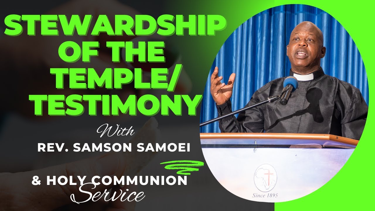 Stewardship of the Temple & Testimony | A.I.C Fellowship Eldoret | 3rd ...