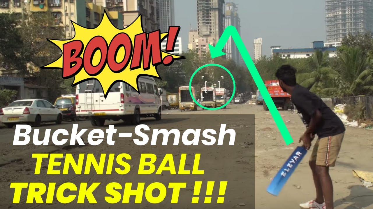 The Bucket Smash | Cricket Trick Shots & Challenges | ELEVAR - YouTube