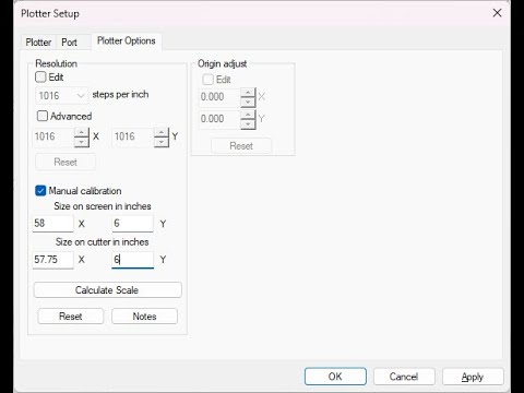CALIBRATING PLOTTER RESOLUTION TO CUT CORRECT SIZE - YouTube