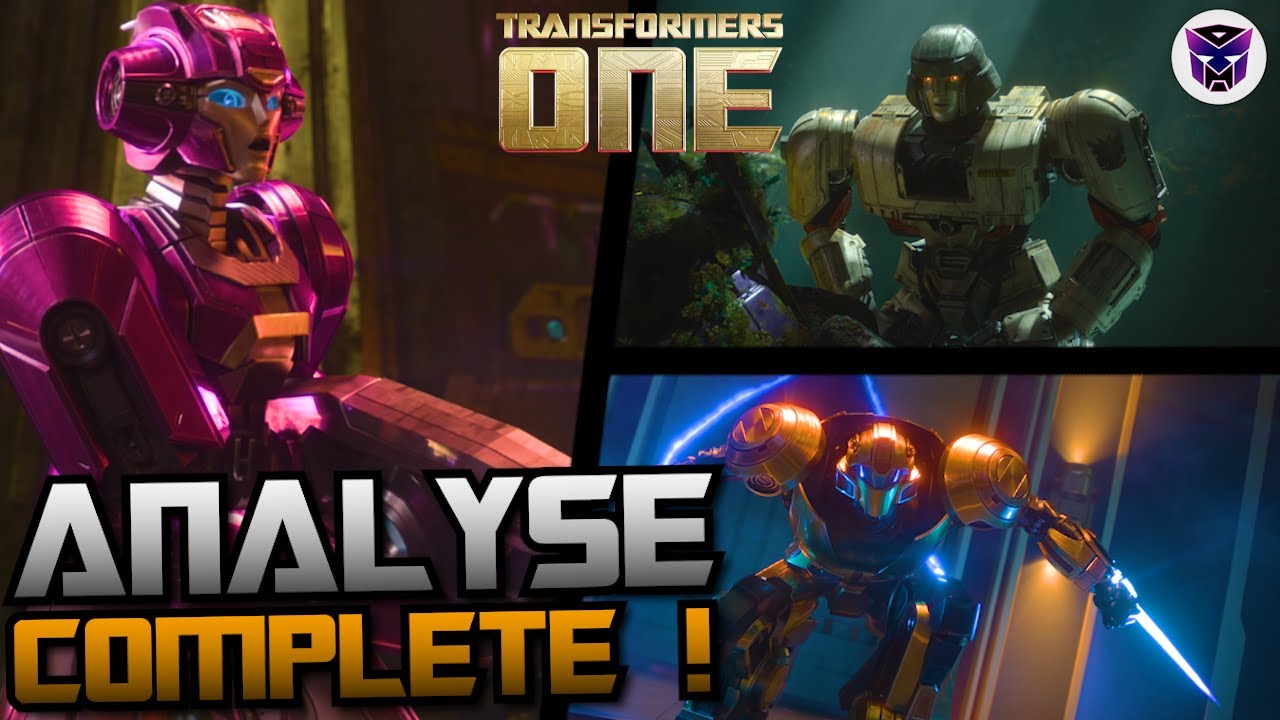 ANALYSE COMPLÈTE et DÉTAILLÉE du TRAILER de TRANSFORMERS ONE ...