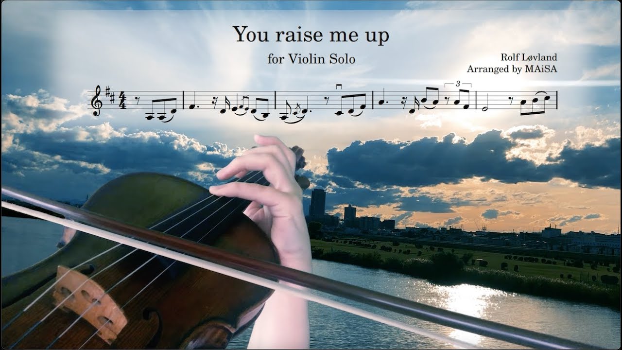 Playing the violin on the street - "You raise me up" for Violin Solo ...