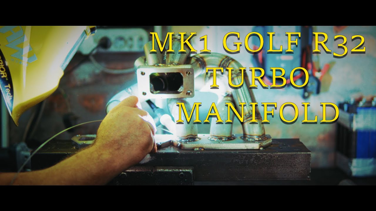Turbo Manifold Fabrication Part 2: VW R32 Turbo in a MK1 Build | SAW ...
