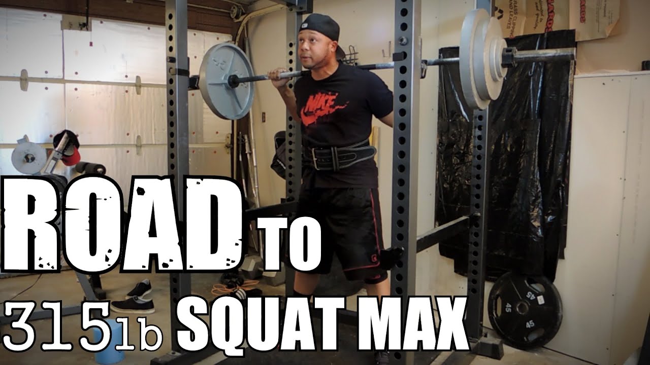 Still Working Towards A 315lb Squat Max "High Volume Squat Week 2" New ...