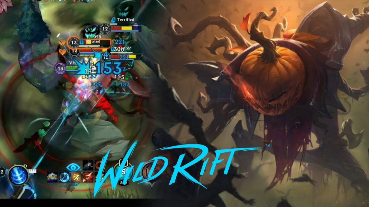 PUMPKINHEAD FIDDLESTICKS GAMEPLAY | (Build & Runes) - Wild Rift - YouTube