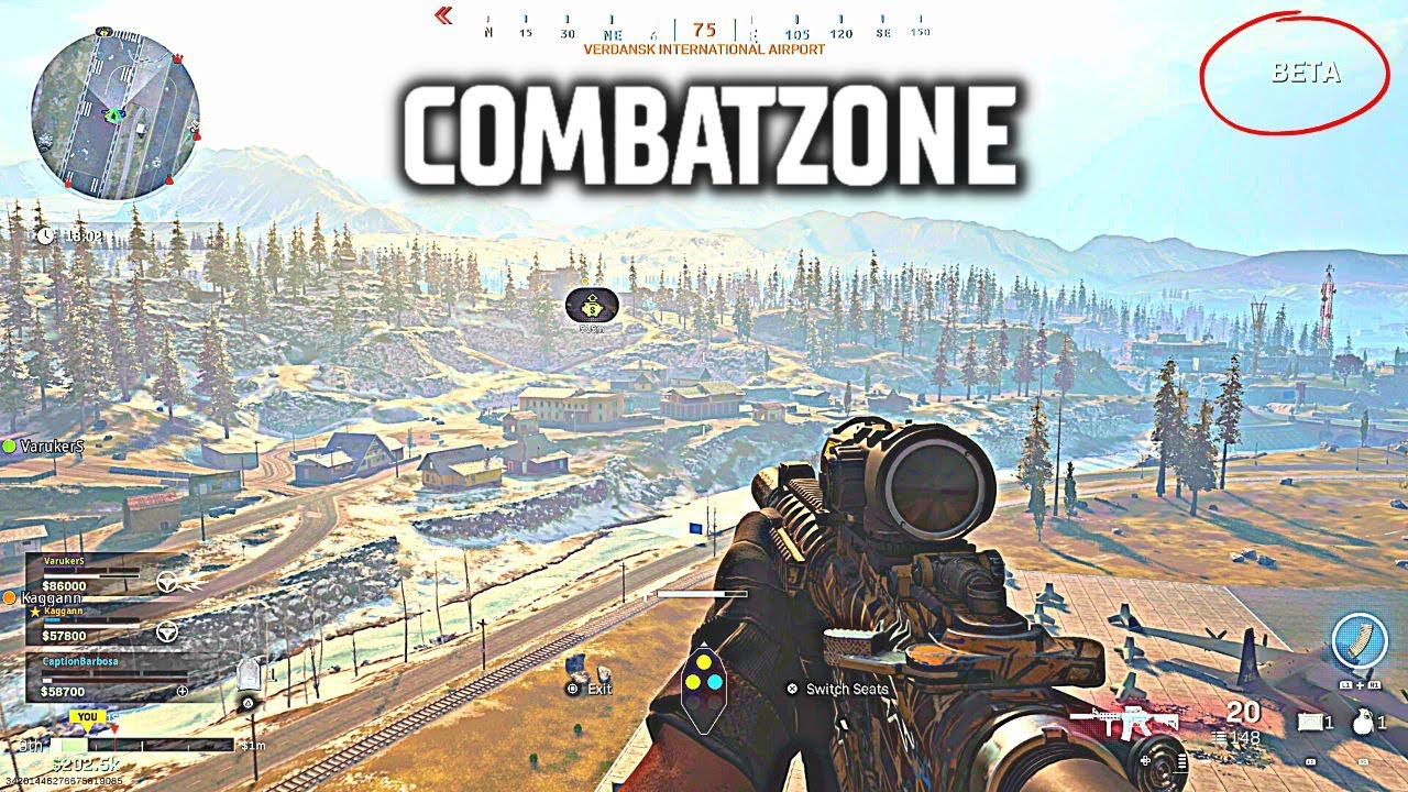 novo warzone? (Combat Zone) - YouTube