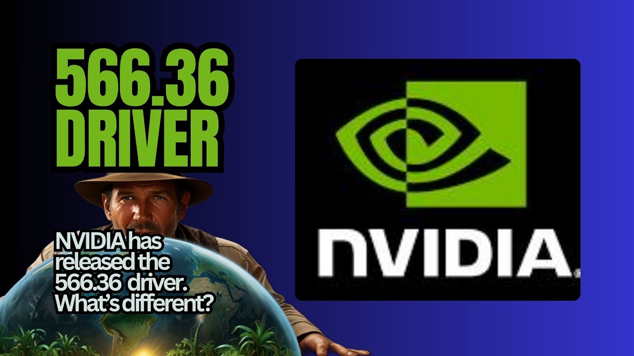 NVIDIA 566.36 Driver #nvidia #indianajonesandthegreatcircle #pathofexile2 @3DGAMEMAN - YouTube