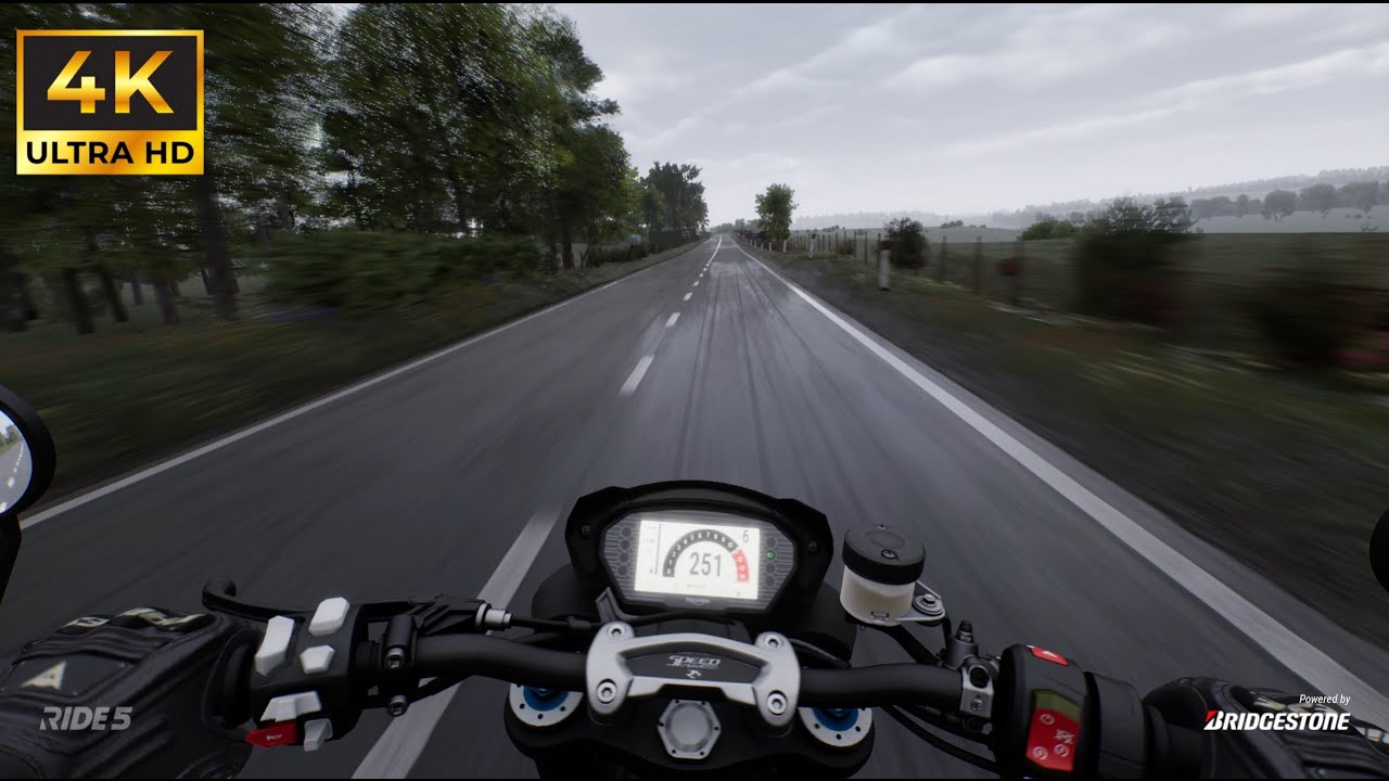 🔥 Triumph Street Triple RS Action | RIDE 5 4K Ultra Graphics Gameplay 🎮💨 - YouTube