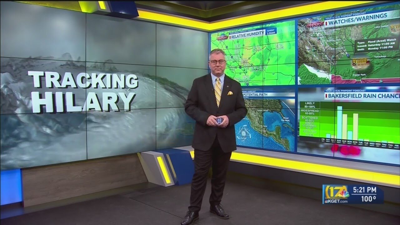 Tracking Hilary - YouTube