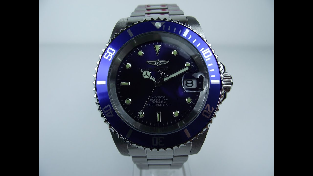 Invicta Pro Diver 9094OB 4K Watch Review - YouTube