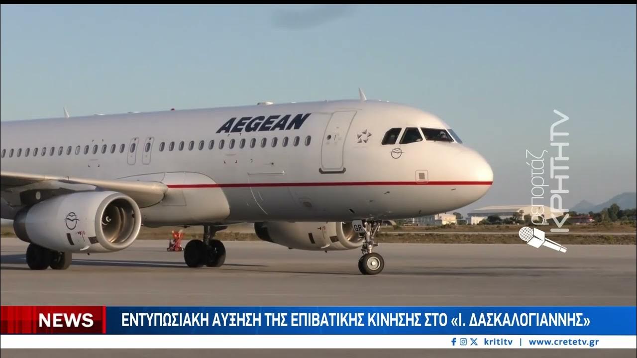 25 χρόνια Aegean και τα αποτελέσματα της συνεργασίας με την Fraport - YouTube