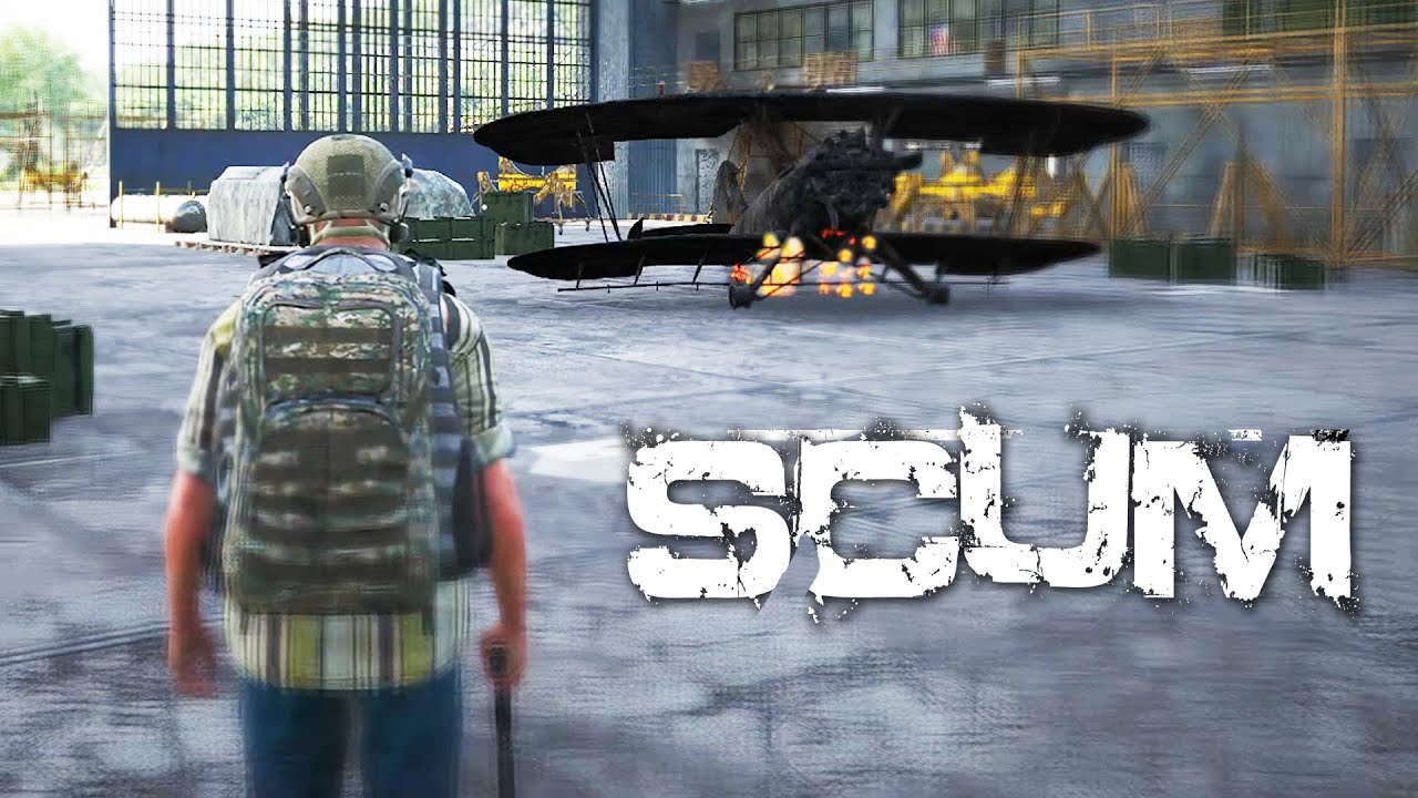 Scum (Gameplay) - So I Tried To Get A Plane .... It Did Not Go Well ...