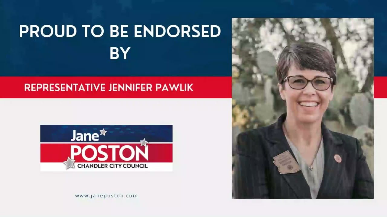 Representative Jennifer Pawlik Endorses Candidate Jane Poston for ...