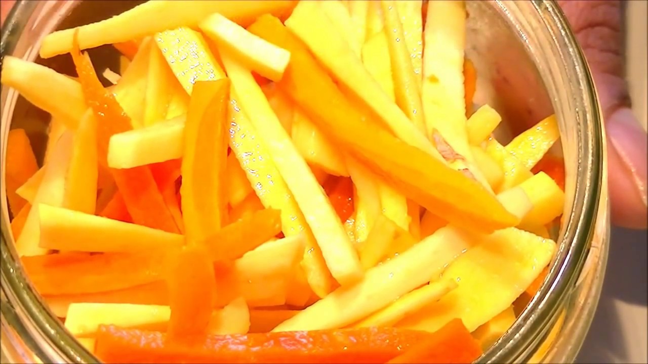 Fresh Turmeric pickle (amba-haldi) - YouTube