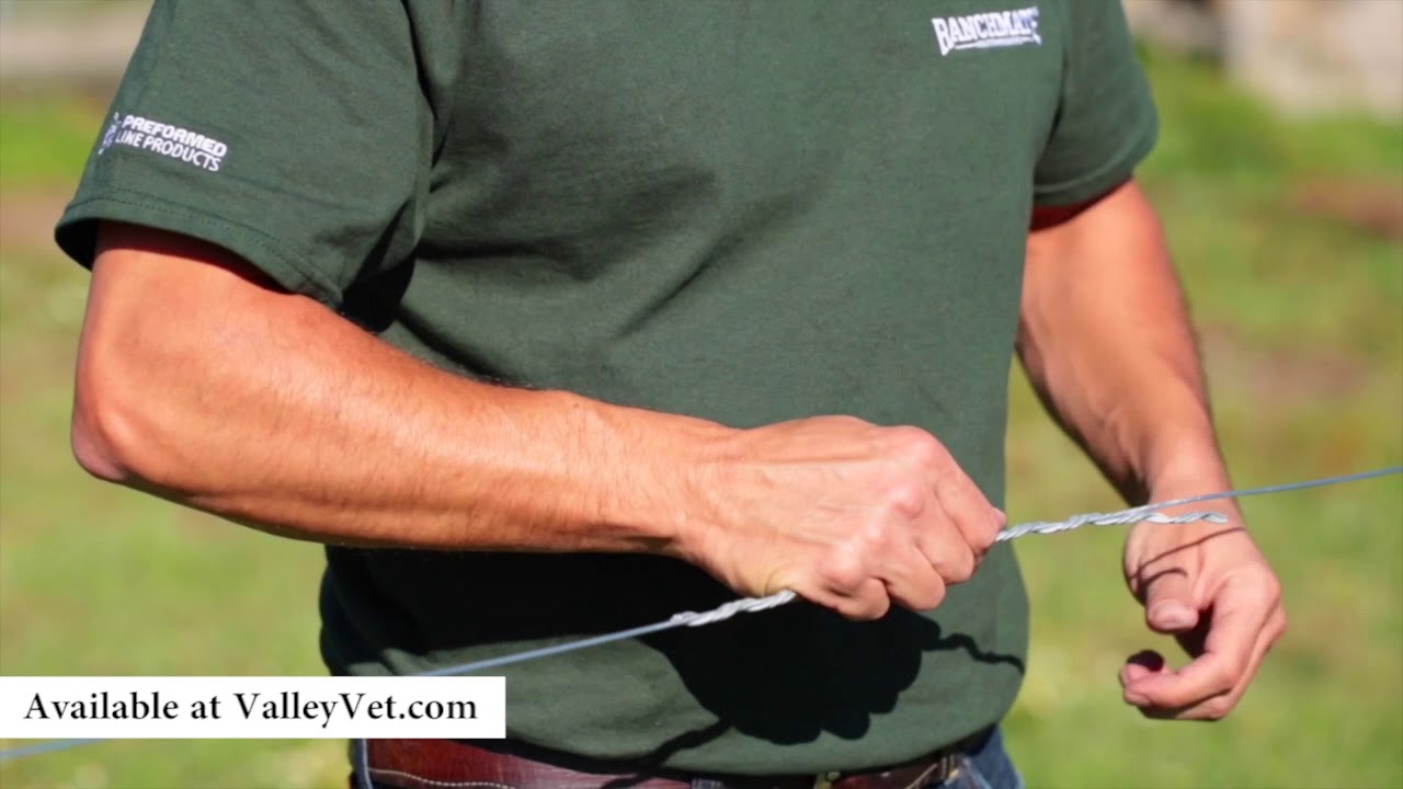 Ranchmate Twistsplice for Smooth Wire - YouTube