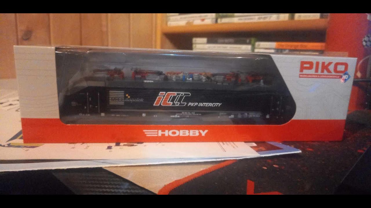 PIKO H0 Siemens Eurosprinter ES64F4/E189 PKP Intercity Unboxing i Test ...