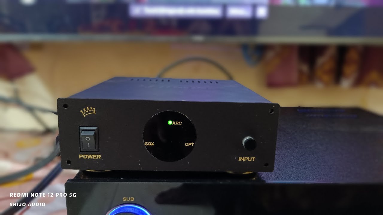 FT003 v2 PRE AMP Hdmi Arc Optical Coxiel Inputs /5.1 Output/Dolby Dts ...