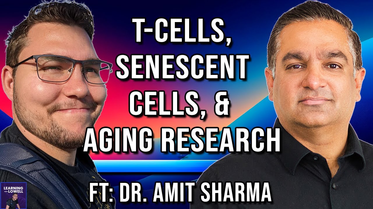 Longevity, Senescence Immunology, & Innovating with Dyslexia | Dr. Amit ...