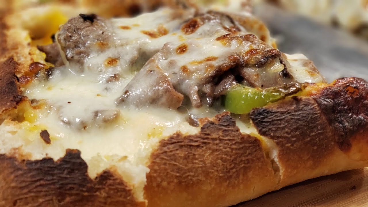 PHILLY steak and cheese sandwich quick easy recipe made with prime rib ...