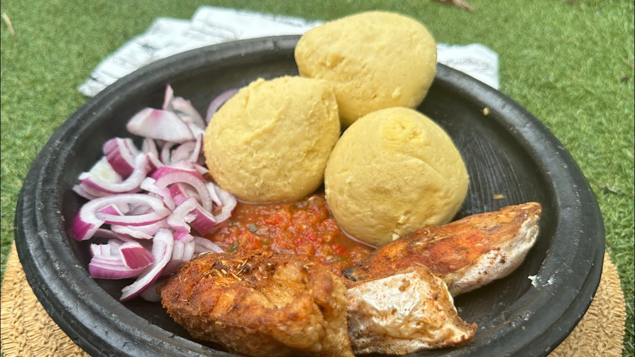 African Food is Everything || How To Make Eworkple / Akpele with Fresh ...