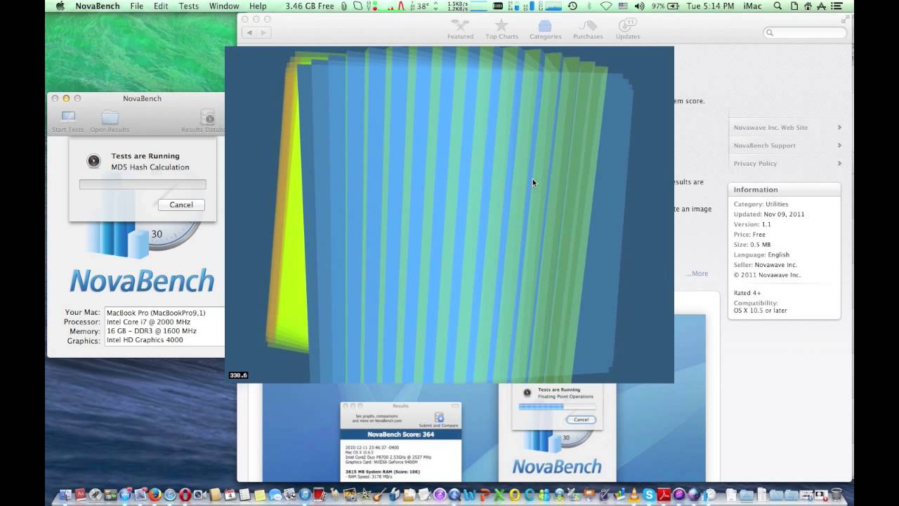 Test and Compare any Mac with FREE Utility : NovaBench - YouTube