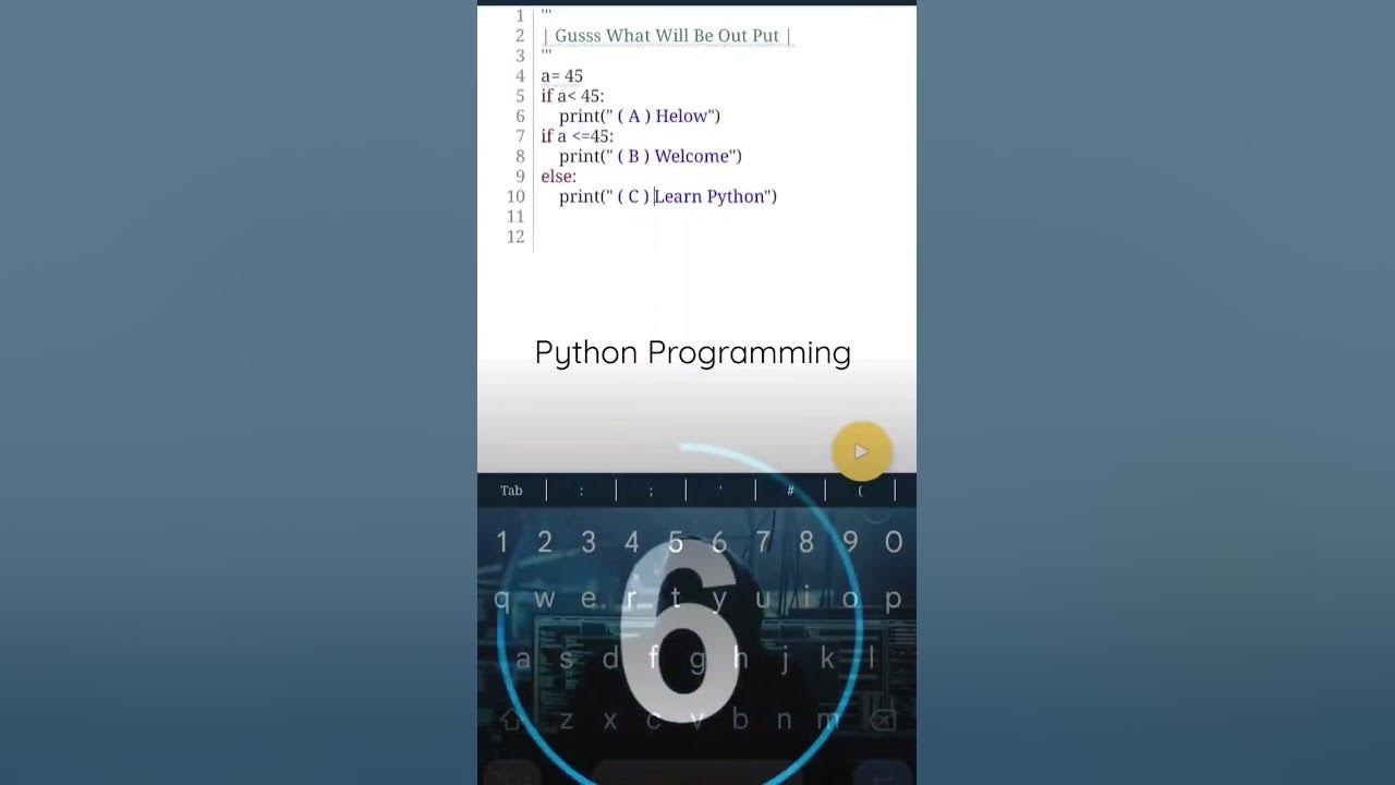 Guess What Will Be Out Python Pythonprogramming Pythonprogramming Programmer C Education
