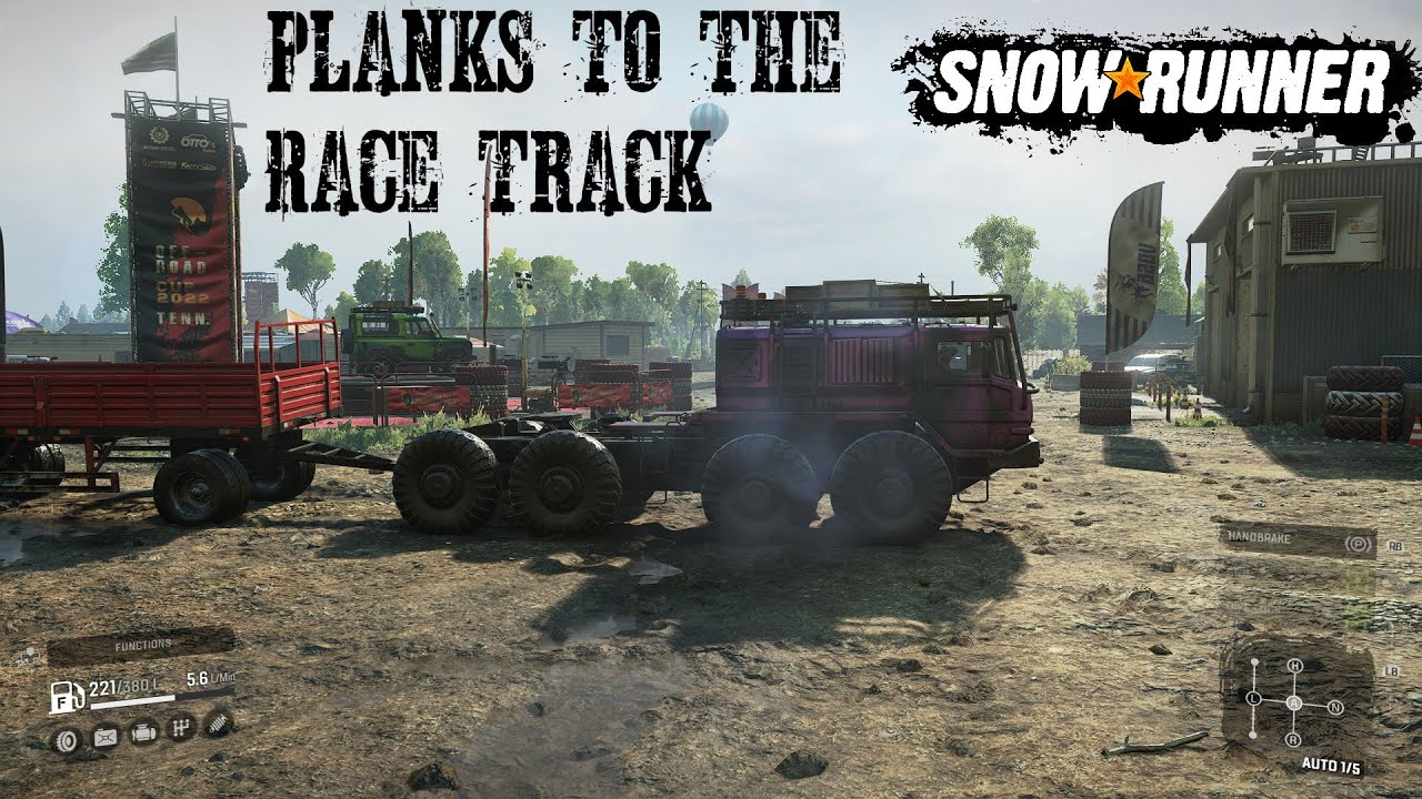 Medium Planks To The Race Track!!! Closing The Loop New Snowrunner ...