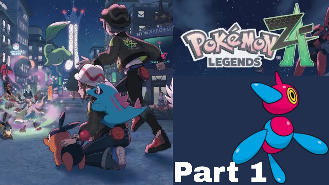 Porygon Playz Legends: Z-A (Part 1) - YouTube