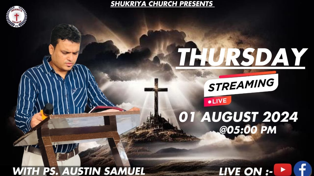 THURSDAY LIVE STREAM | WORSHIP & SERMON | 01 AUGUST 2024 | PS. AUSTIN ...