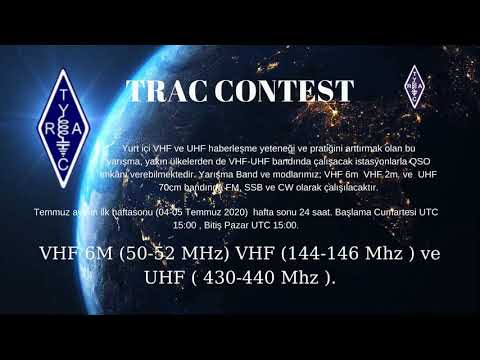 TRAC VHF & UHF CONTEST